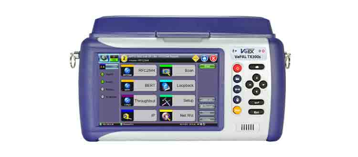 VeEX VePAL TX300s | Broadband Technology Report